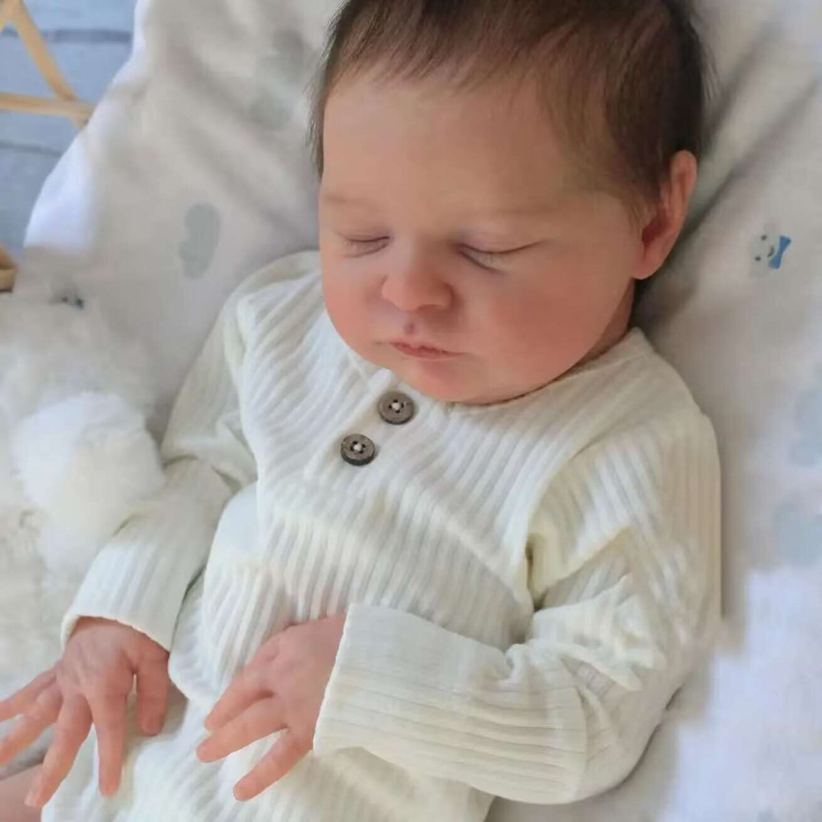 19 inch Adorable Lifelike Reborn Baby Dolls Laura Cuddly Realistic New – Pinky Reborn