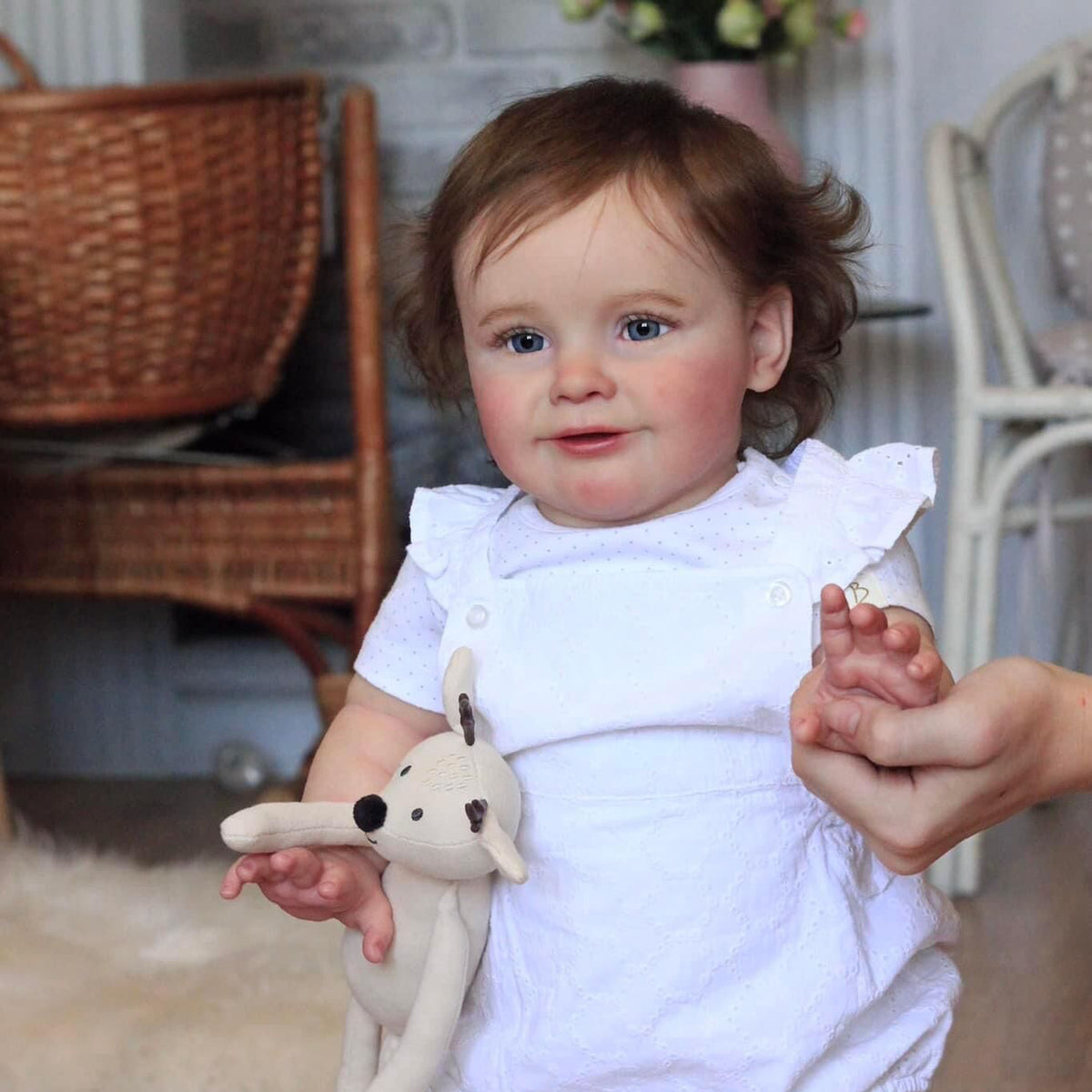24 Inch Adorable Realistic Reborn Toddler Baby Dolls Lifelike Newborn ...