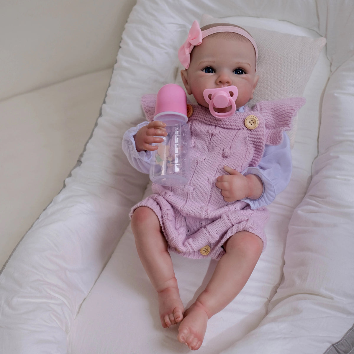 Bettie 18" Ultra-Realistic Reborn Baby Doll reborn baby girl #1 Gift f ...
