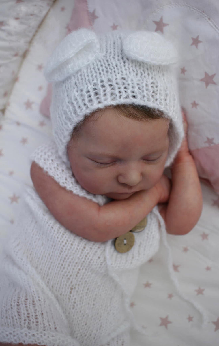 19 Inch Lifelike Reborn Baby Dolls Laura Cloth Body Reborn Baby Girl D ...