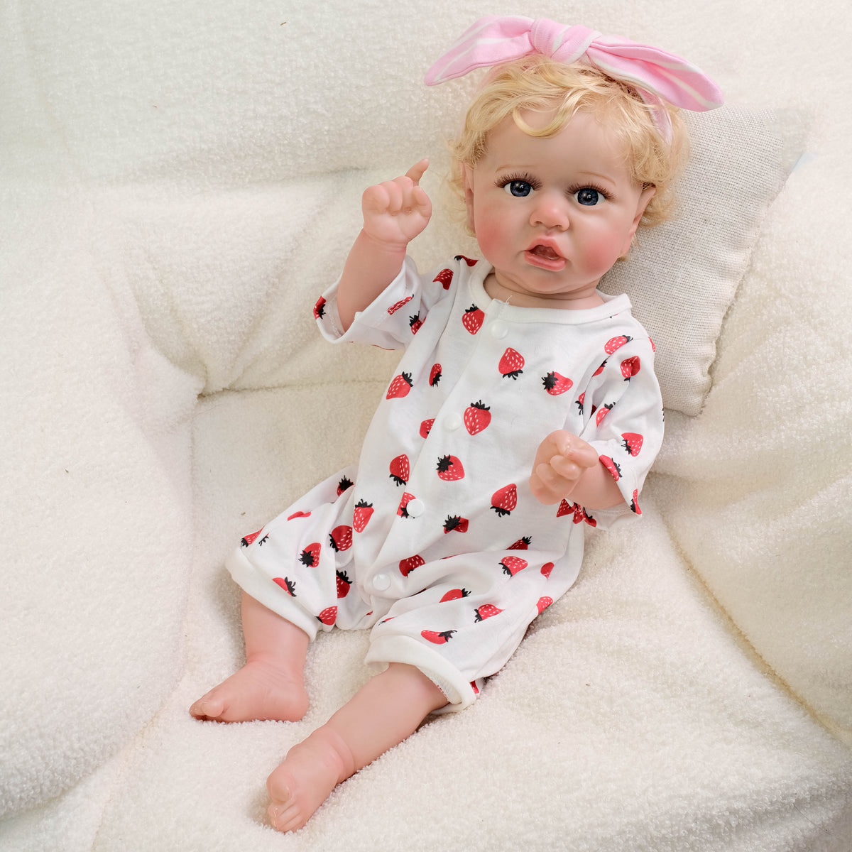 22 inch reborn babydolls full vinyl body realistic life size dolls roo ...