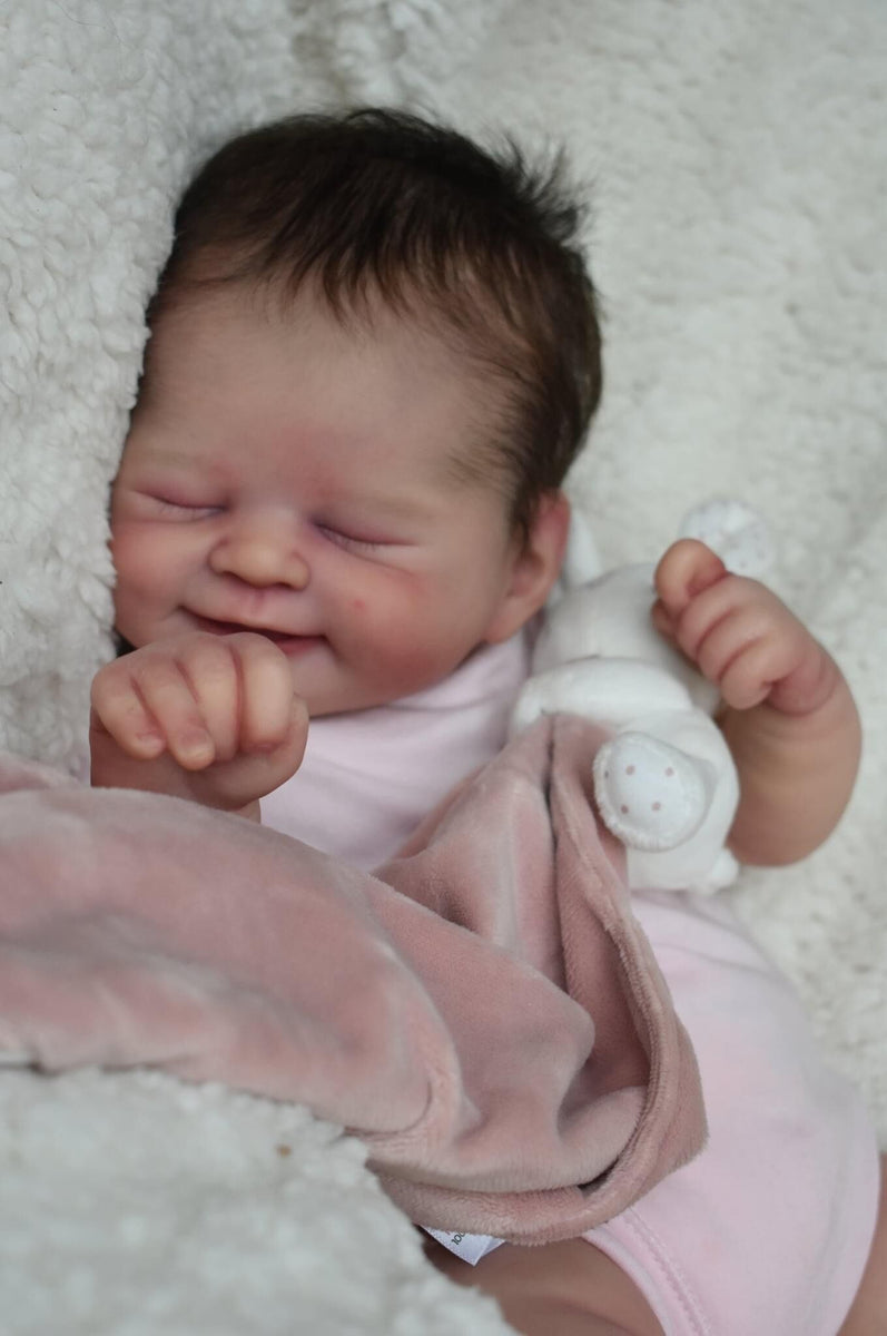 19 Inch Lovely Sleeping Newborn Baby Dolls Lifelike Realistic Baby Dol ...