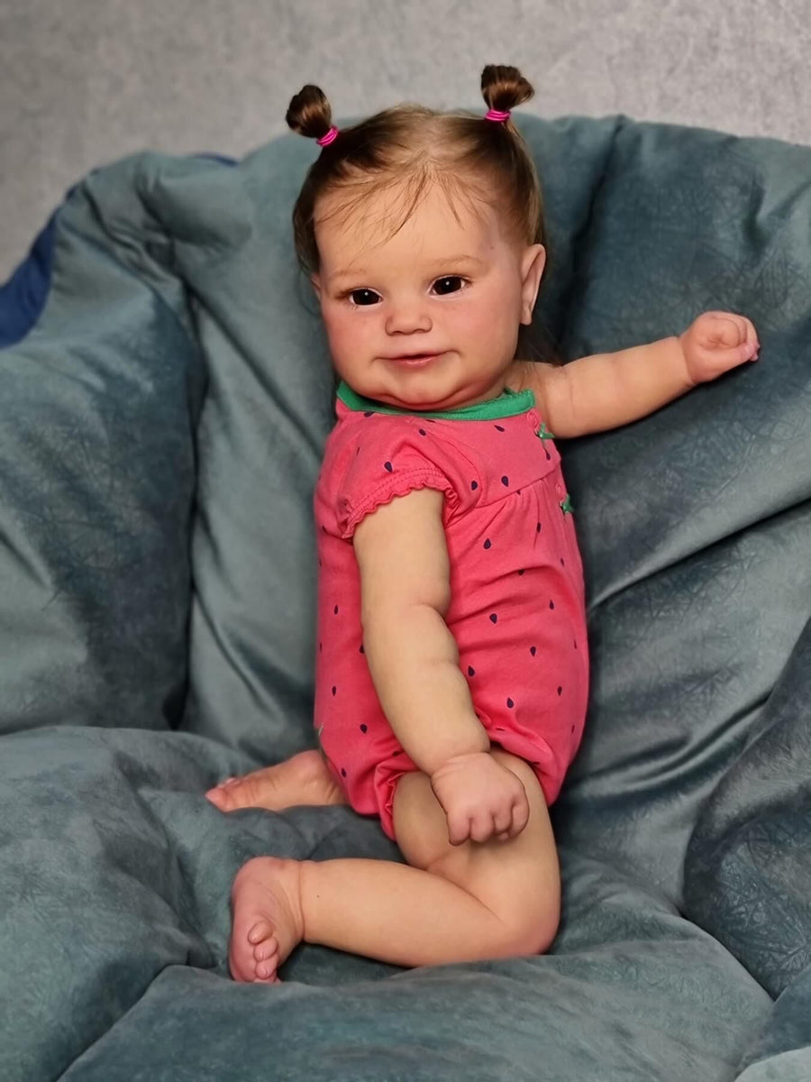 24 Inch Lovely Lifelike Realistic Reborn Toddler Doll Huggable Newborn ...
