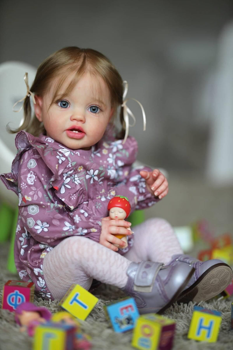 Lifelike Reborn Toddler Lottie Realistic Reborn Baby Doll Real Life 24 ...