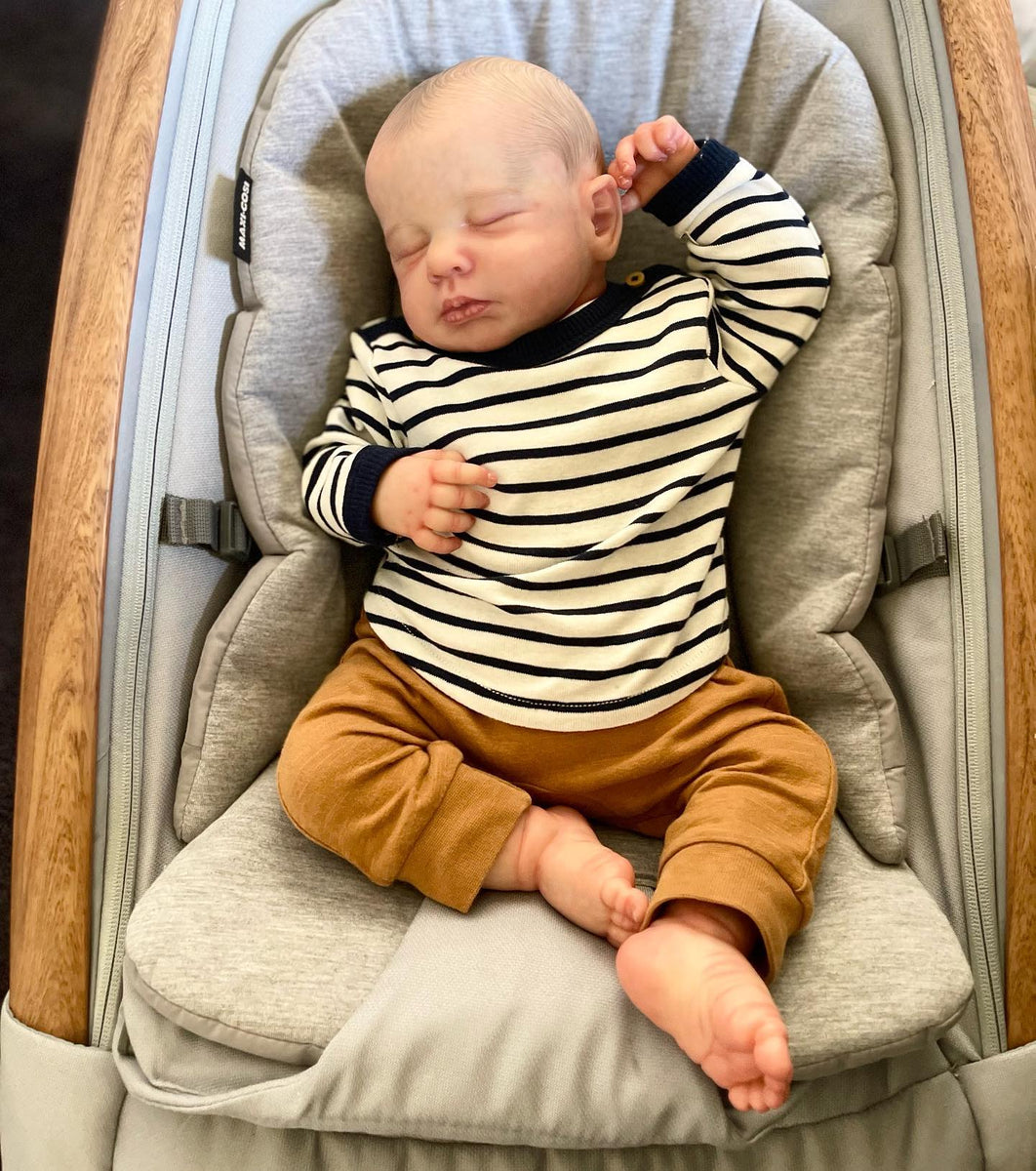 Realistic Newborn Baby Doll 20 Inch Lifelike Reborn Baby Doll That Loo ...