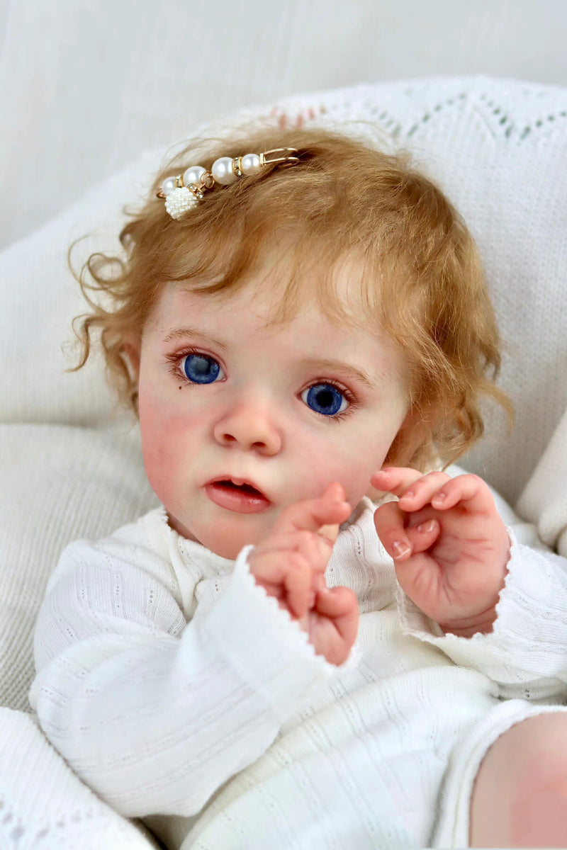 24 Inch Reborn Toddler Girl Realistic Newborn Baby Doll Weighted Rebor ...